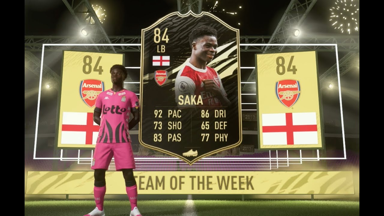 FIFA 21 PACK OPENING - 4x 82-88 RATED RARE PLAYERS (Bukayo Saka Team of ...