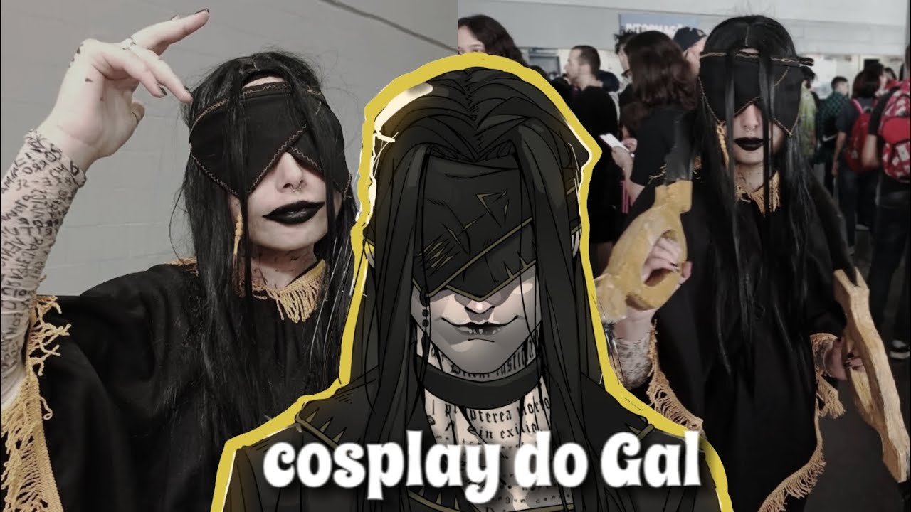 Tutorial do meu cosplay do Gal de ordem paranormal! (com as lâminas ...