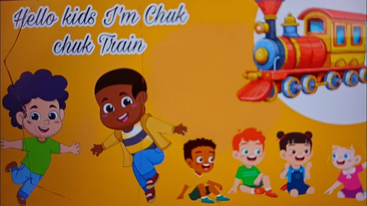 Kids Cartoon Train 🚂 Chuk chuk Train - YouTube