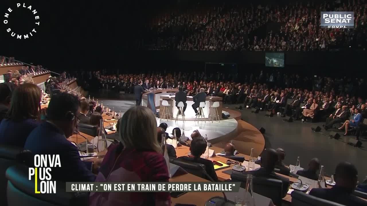 One planet summit : Macron en chef d'orchestre - On va plus loin (12/12 ...