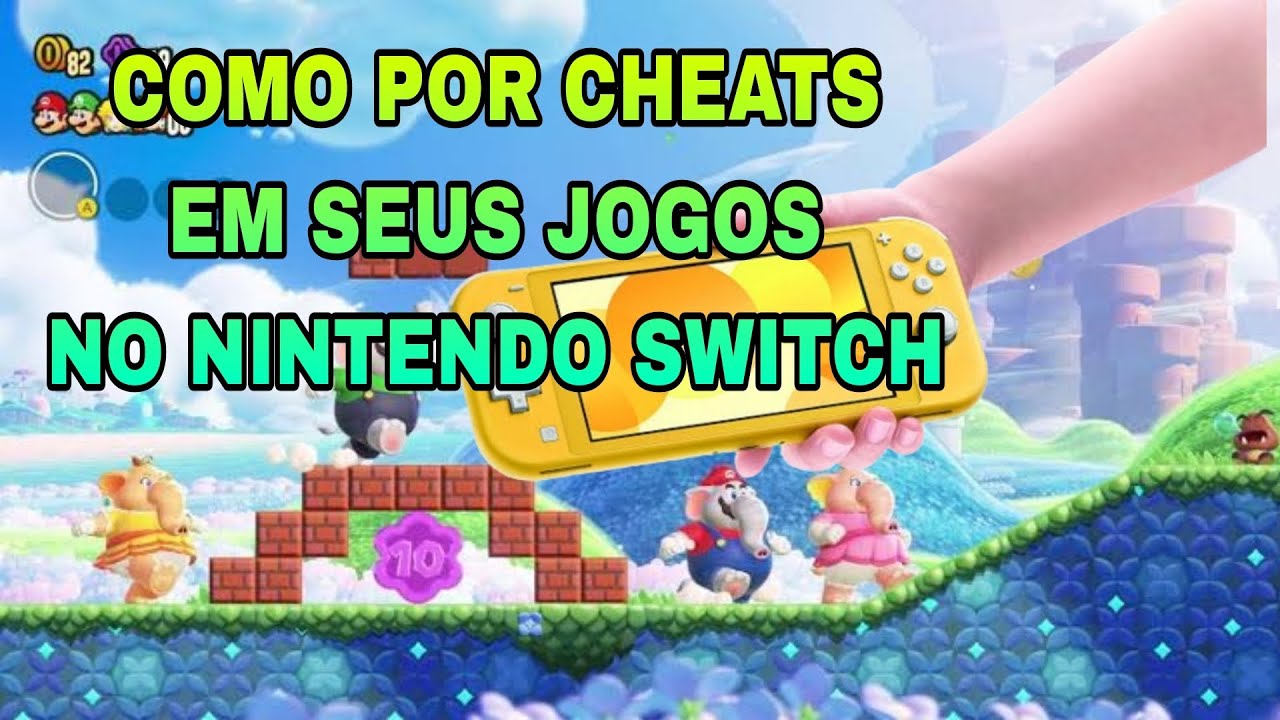 COMO POR CHEATS EM JOGOS DO NINTENDO SWITCH PASSO A PASSO - YouTube