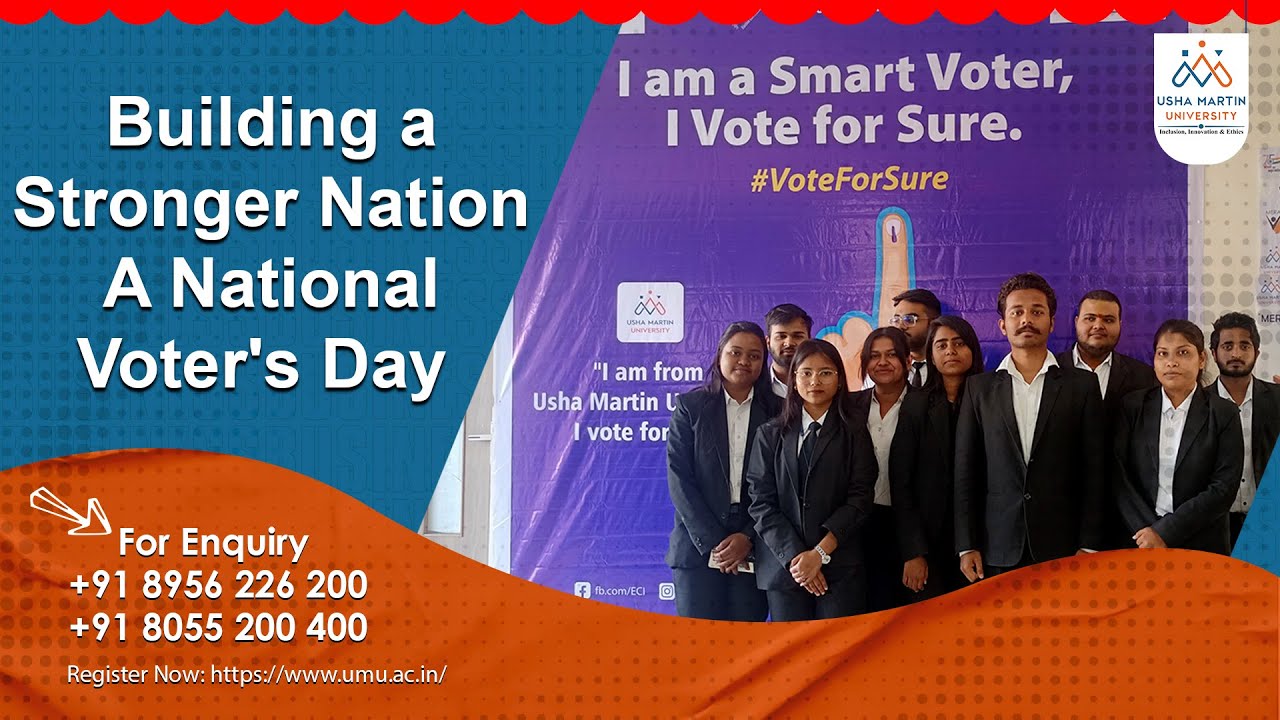 Building a Stronger Nation A National Voter's Day Tribute #VoteForSure ...