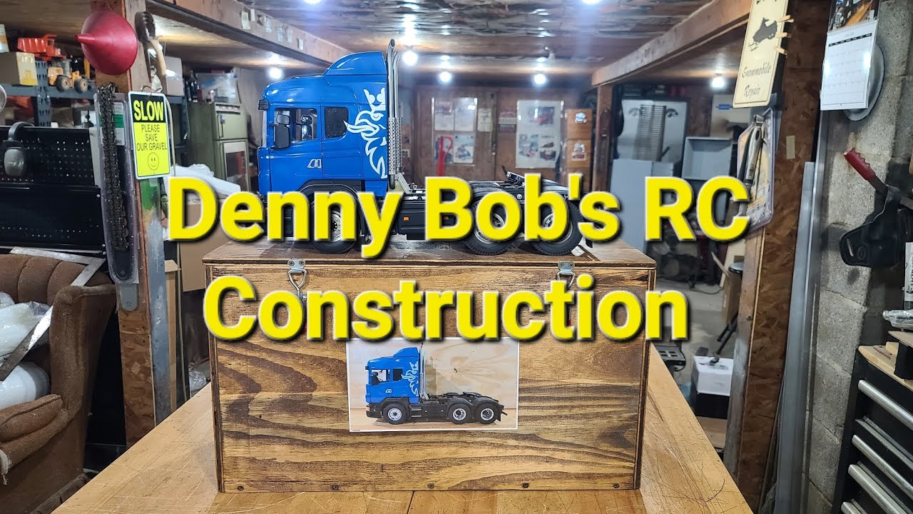 Making My Travel/Storage Cases For My 1/4 Scale RC Semi Hobby DIY - YouTube