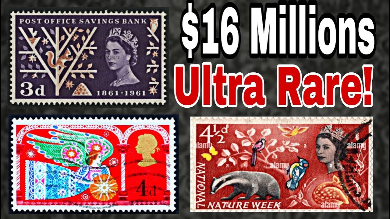 ‎Ultra Rare And Valuable UK 3 Most Papular Stamps Worth Big Money ...