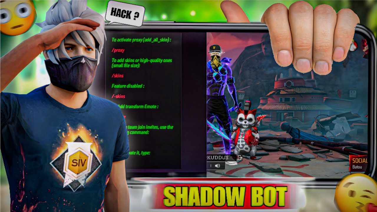 Free Fire New Bot All Bundel Unlock😱 Free Fire Proxy Server in Bot|New update Shadow Bot 😈 - YouTube