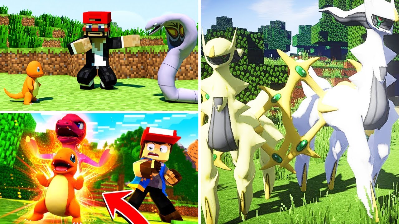 PIXELMON BEDROCK MCPE || addon de pokemon para minecraft pe - YouTube