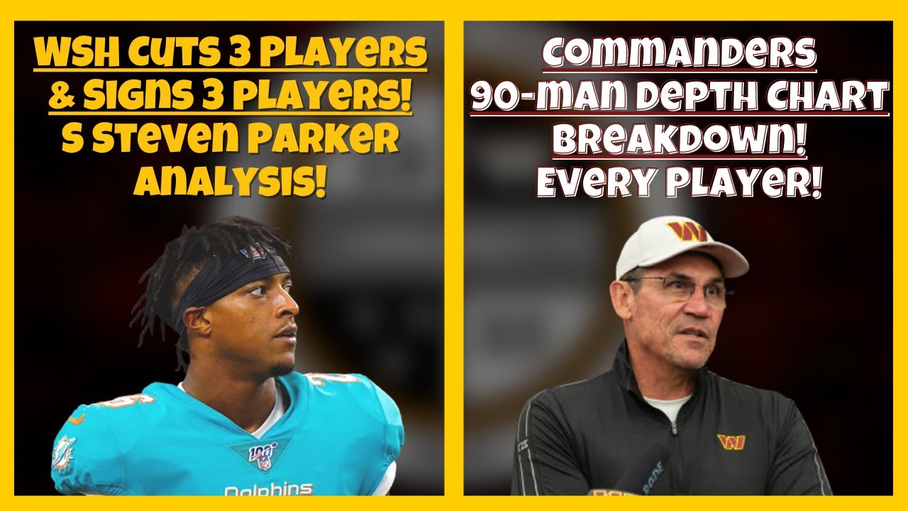 🤔 WSH Signs S Steven Parker! Solution or Depth? 90-MAN DEPTH CHART ...