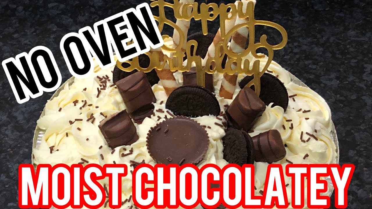 NO OVEN don’t worry moist CHOCOLATEY chocolate cake!!! - YouTube
