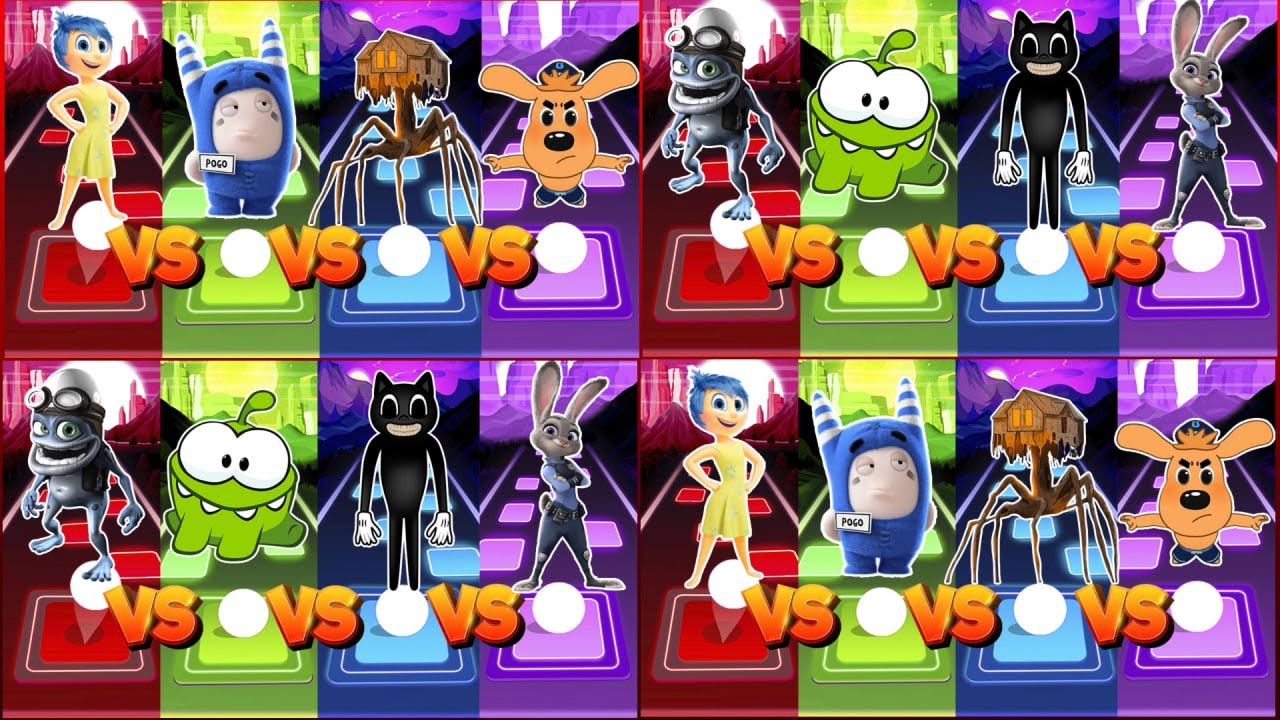 All Video Inside Out Join Joy 🆚 Oddbods Pogo 🆚 Spider House Head 🆚 ...