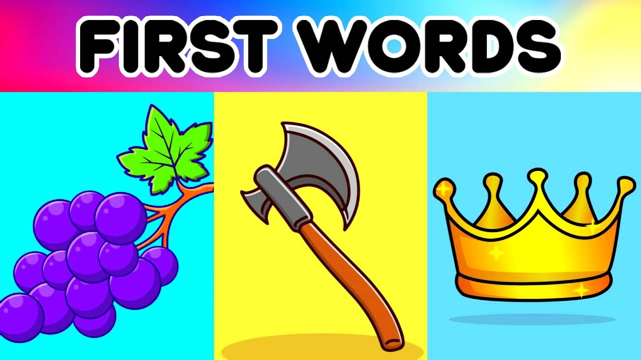 Baby Learning First Words - Educational Toddler Learning with Super ...