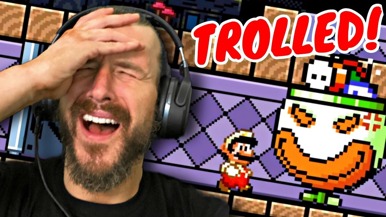 The Most Annoying & Ridiculous Troll Level in Super Mario Maker 2 ...