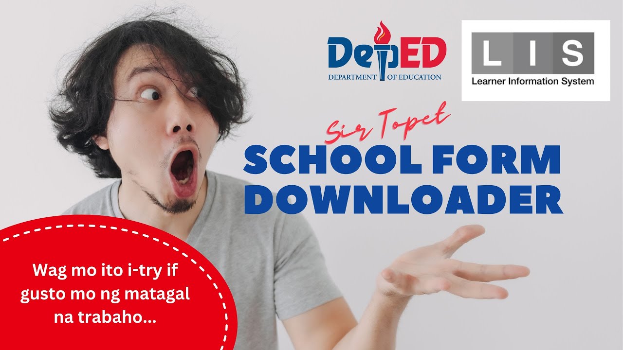 SCHOOL FORMS DOWNLOADER #SCHOOLFORMS - YouTube