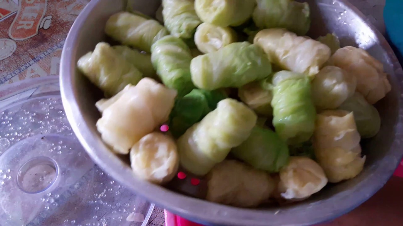 Cara bikin gulungan kol/atau kobis - YouTube