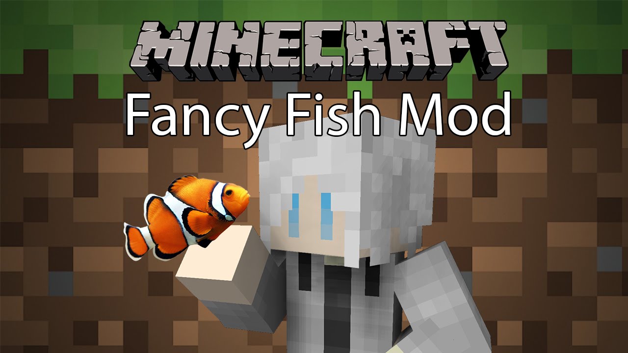 Minecraft Mod รีวิว - Modปลาแฟนซี | Fancy Fish Mod [1.8.9] - YouTube