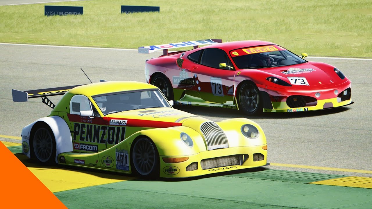 AI RACING - GTS race at Road Atlanta - YouTube