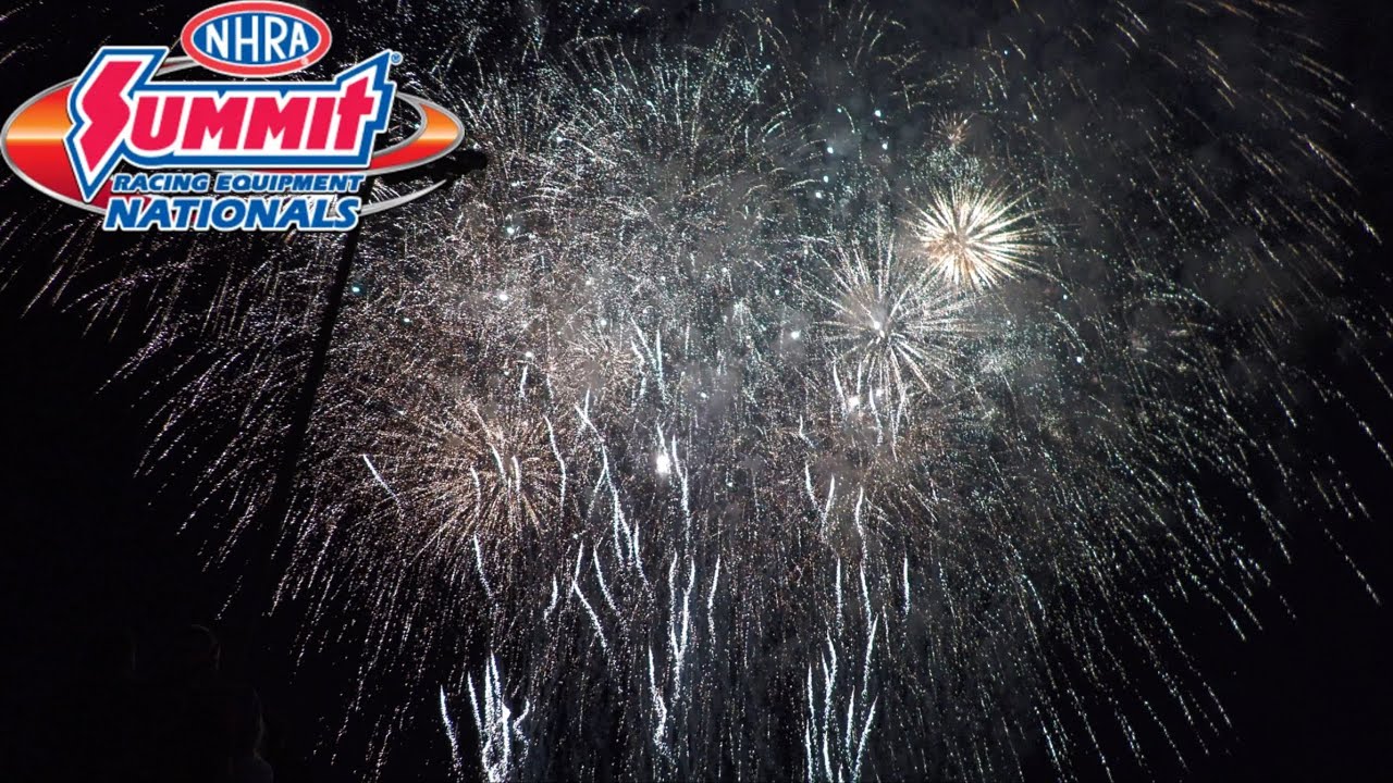 2024 NHRA Summit Nationals | Fireworks | Norwalk, OH - YouTube