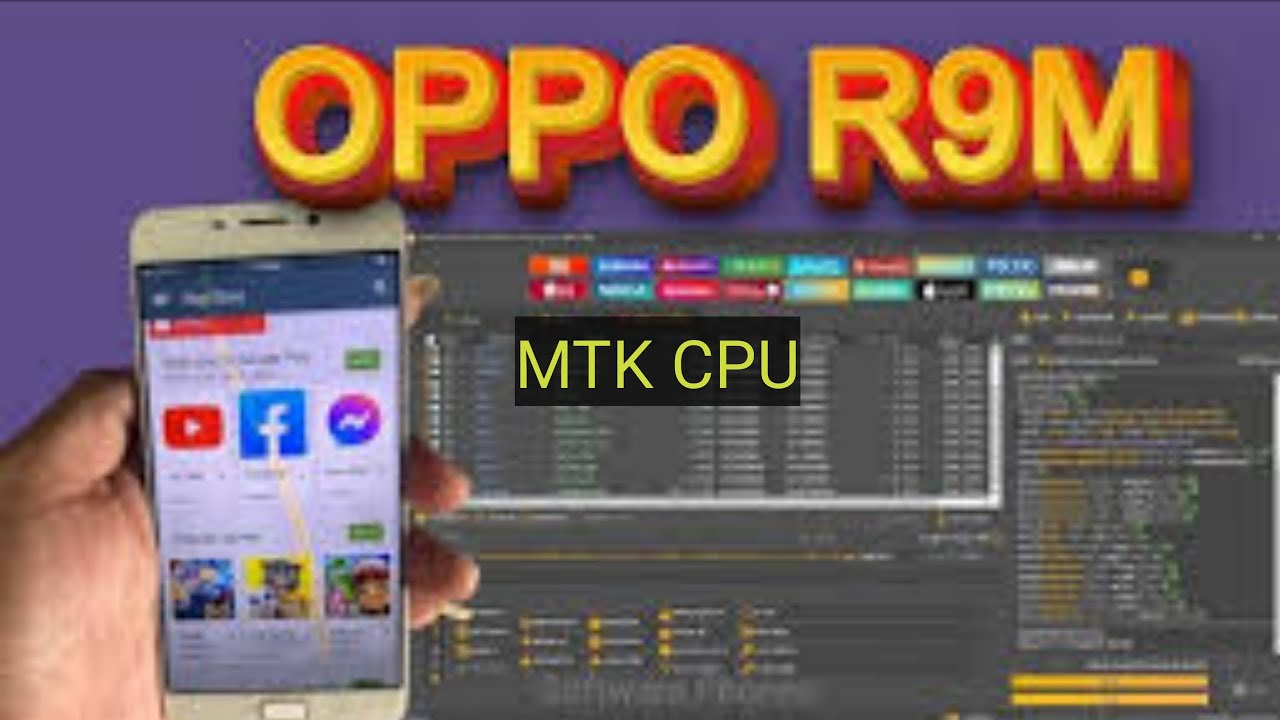 oppo R9m password & frp by unlocktool mtk cpu - YouTube