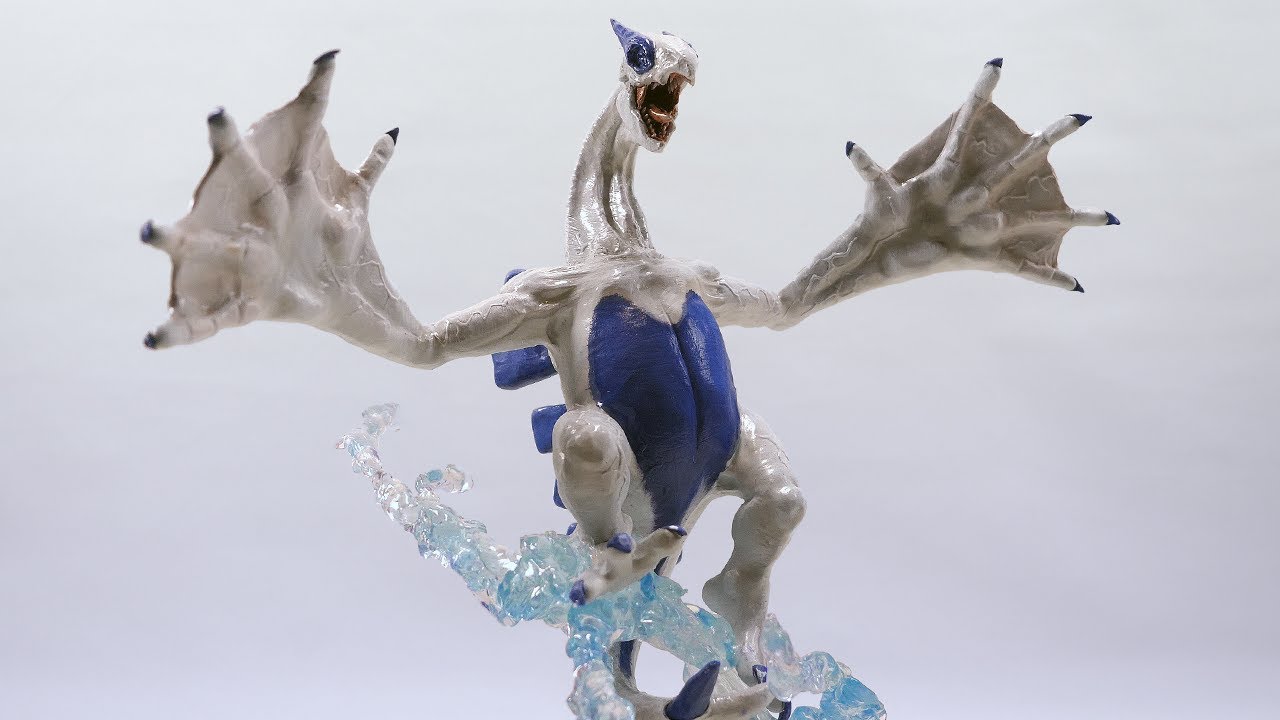 I made a realistic Legendary Pokemon out of a lump of Clay - YouTube