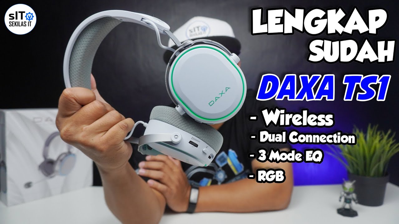 Pelengkap Series DAXA Inilah Headset Wireless DAXA TS1 Wireless 2.4Ghz ...