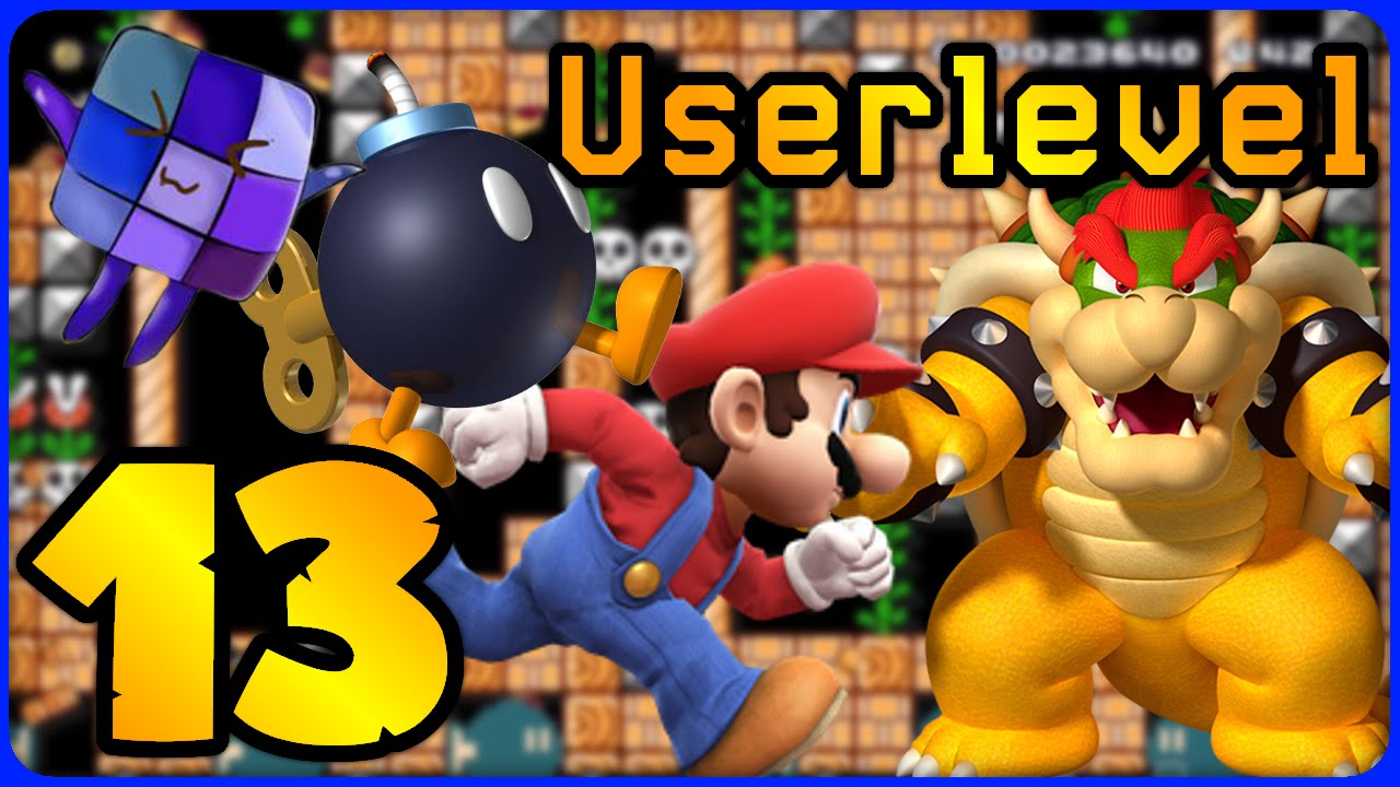 #13 Temple Run & Castles - Userlevel - Super Mario Maker Online - YouTube