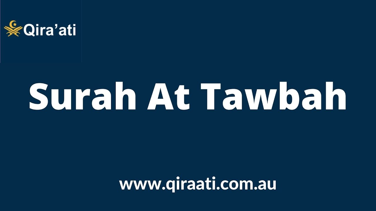 Surah At Tawbah - YouTube