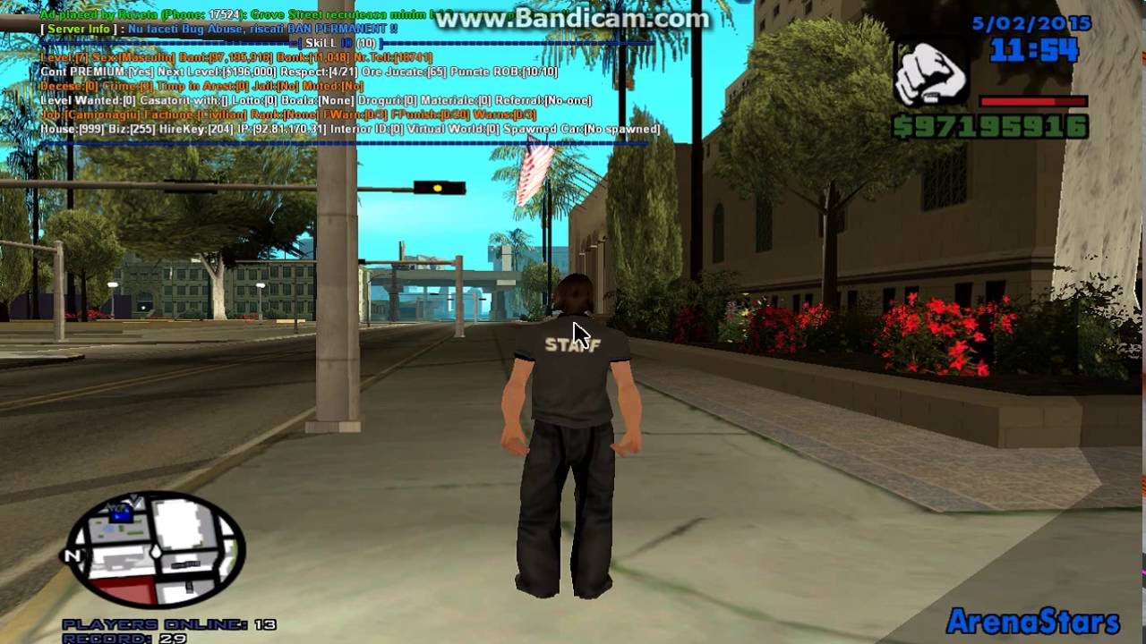 Cum sa incarci o poza de pe sa:mp, cand nu merge tasta F8 - YouTube