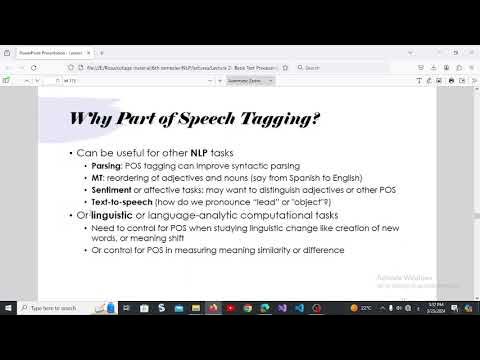 NLP | Lecture 2 Part 2 - YouTube
