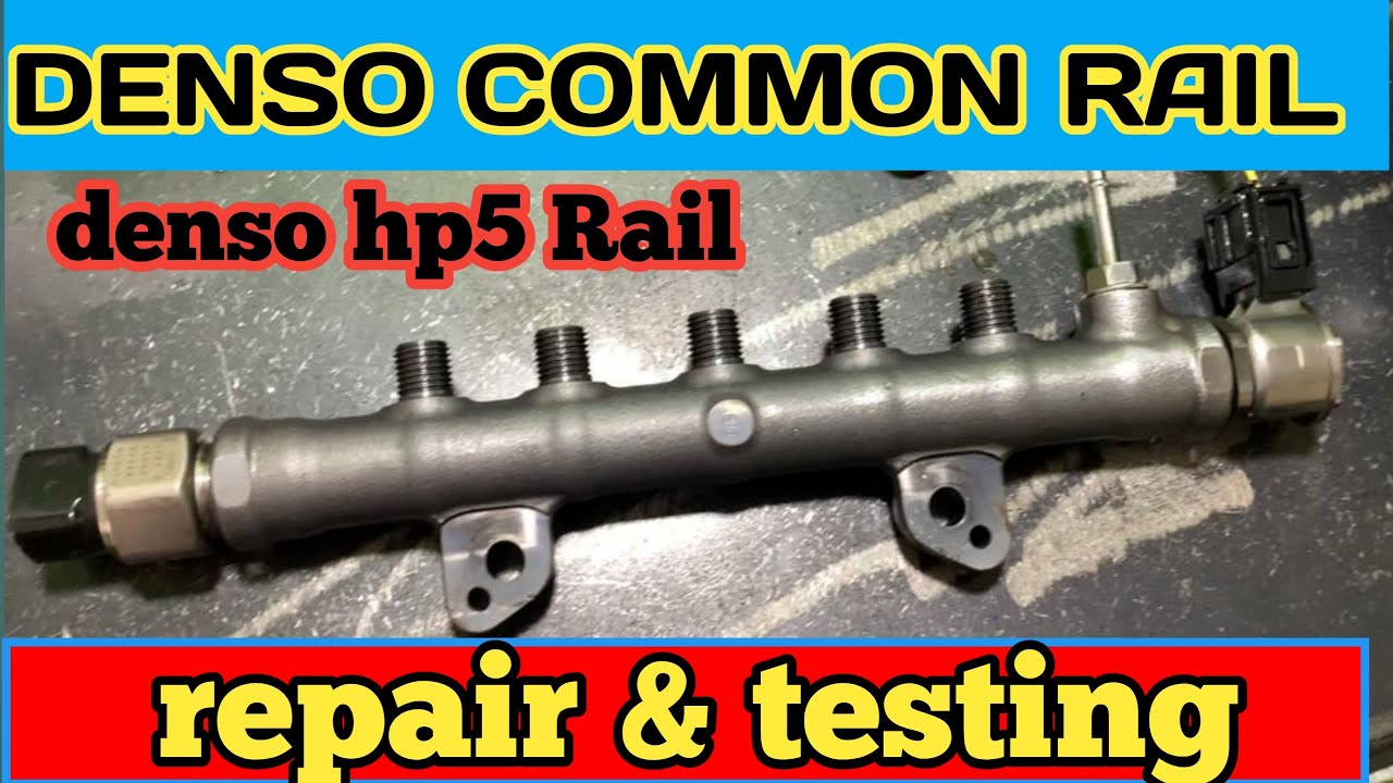 Denso hp5 Rail testing & clean ! Innova crysta common rail testing ...