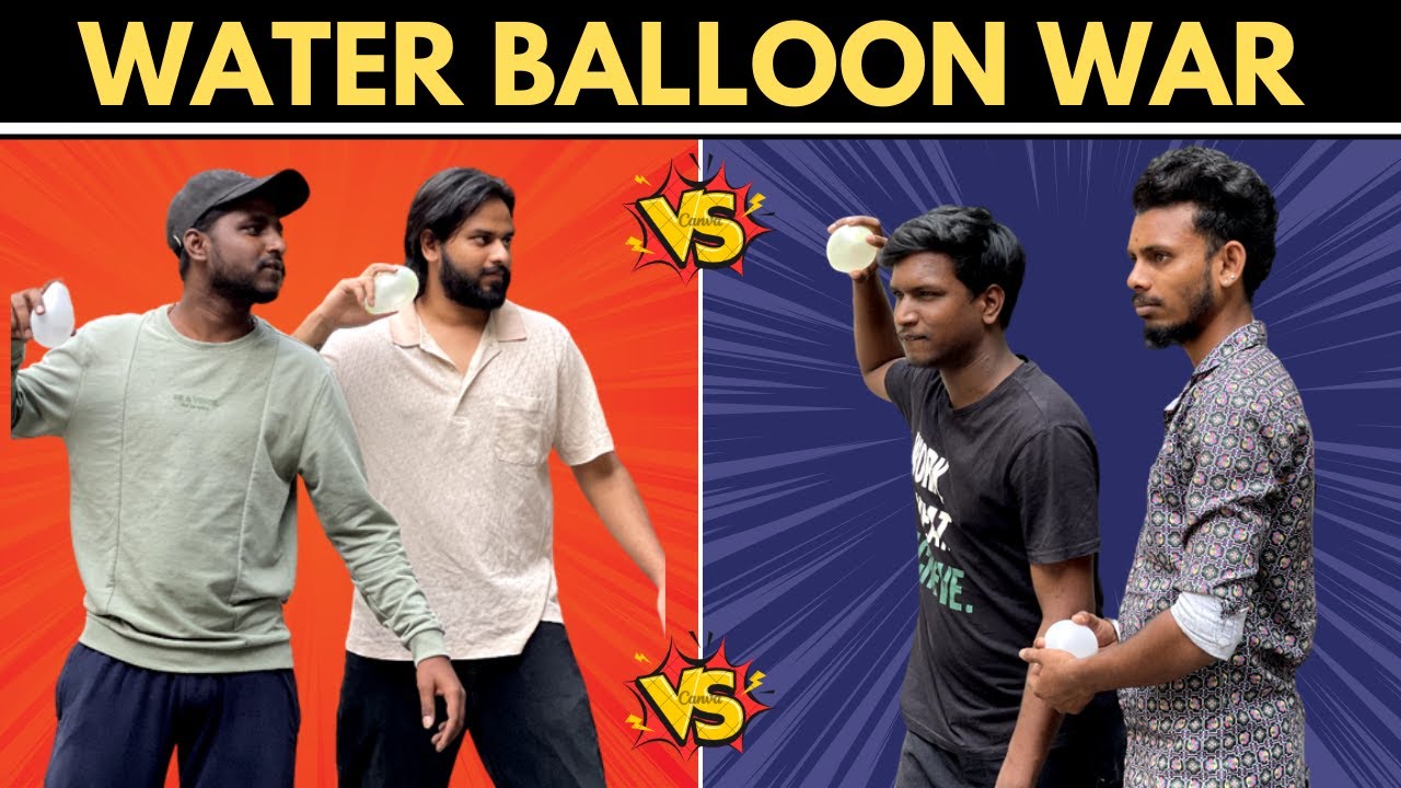 HOW TO DOMINATE THE ULTIMATE WATER BALLOON WAR : HOLI VIBES EDITION ...