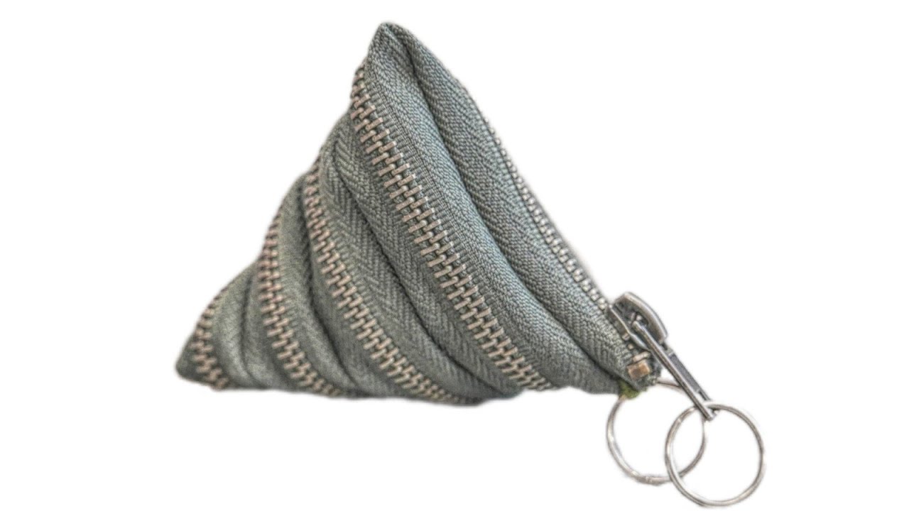 How to Quickly Sew a Coin Purse Using a Simple Zipper - DIY Tutorial ...