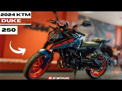 "Unveiling the Stunning 2024 KTM Duke 250: Fresh Colors & Bold Design ...