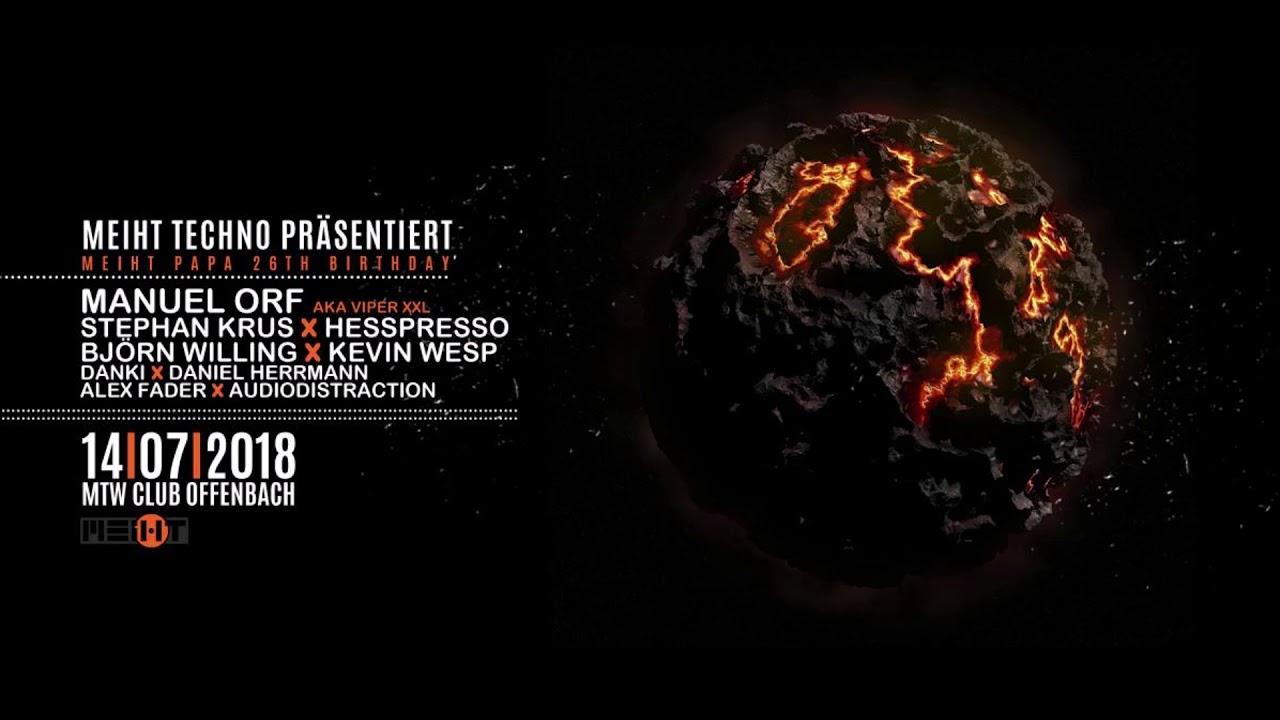 Daniel Herrmann @ MEIHT | MTW-Club Offenbach | 14.07.2018 - YouTube