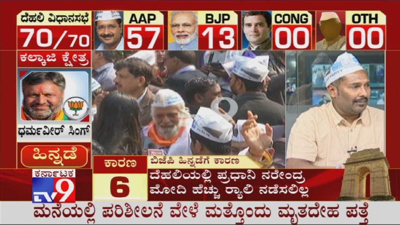Delhi Election Results Live Updates 2020: Counting Of Votes Part 18 ...
