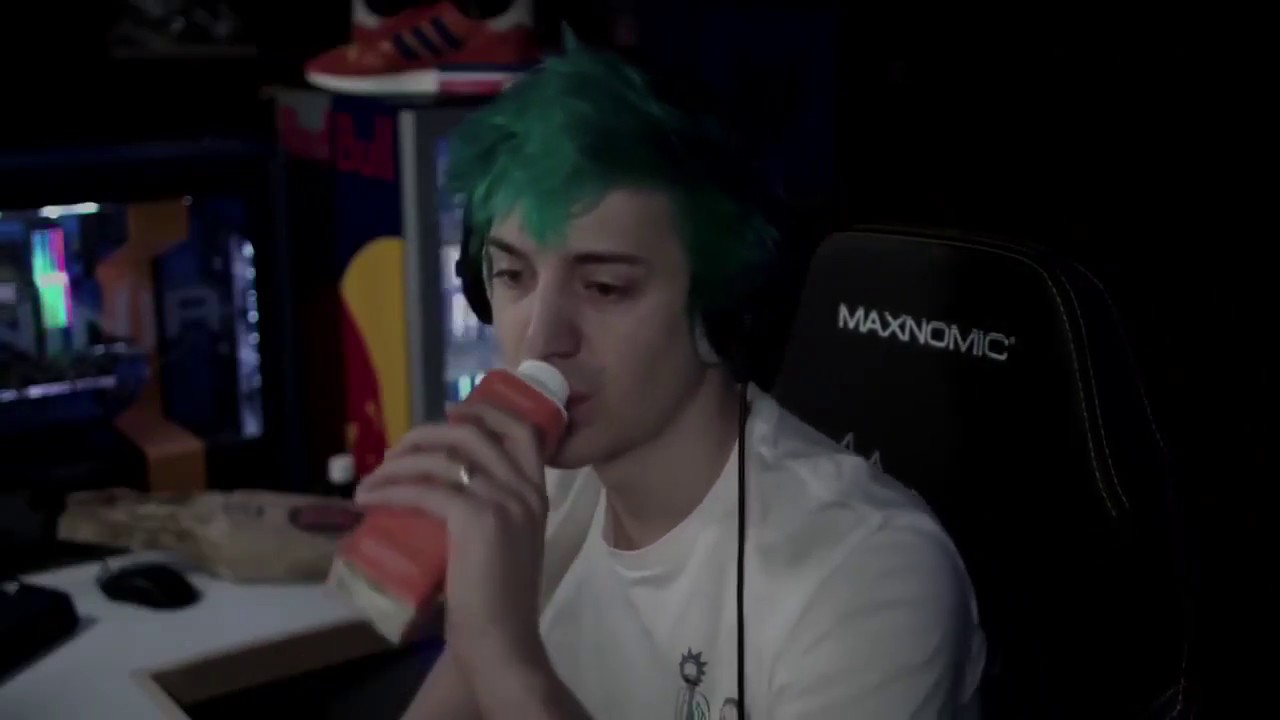 Ninja accidentally hit Start Streaming *Really drunk - YouTube