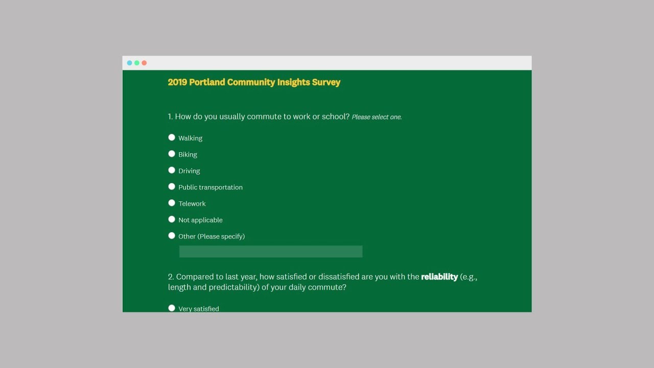 Community Insights Survey - YouTube