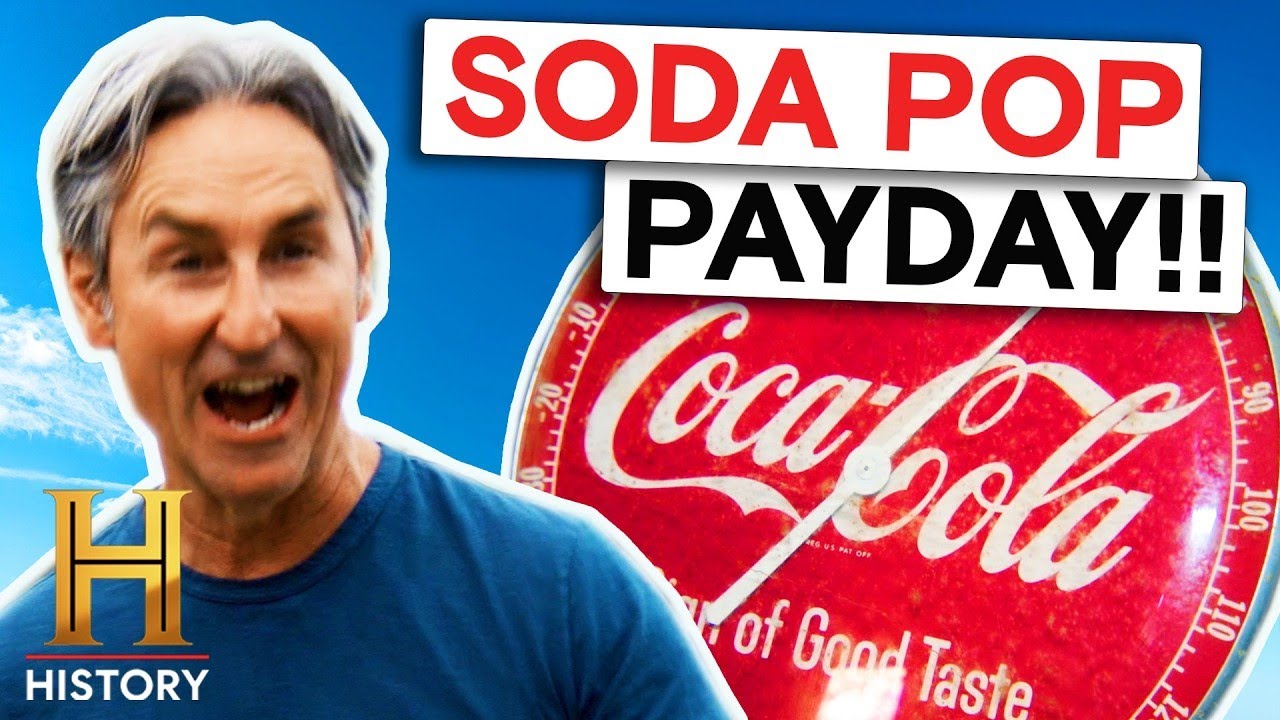 COCA COLA CASH OUT! | American Pickers - YouTube