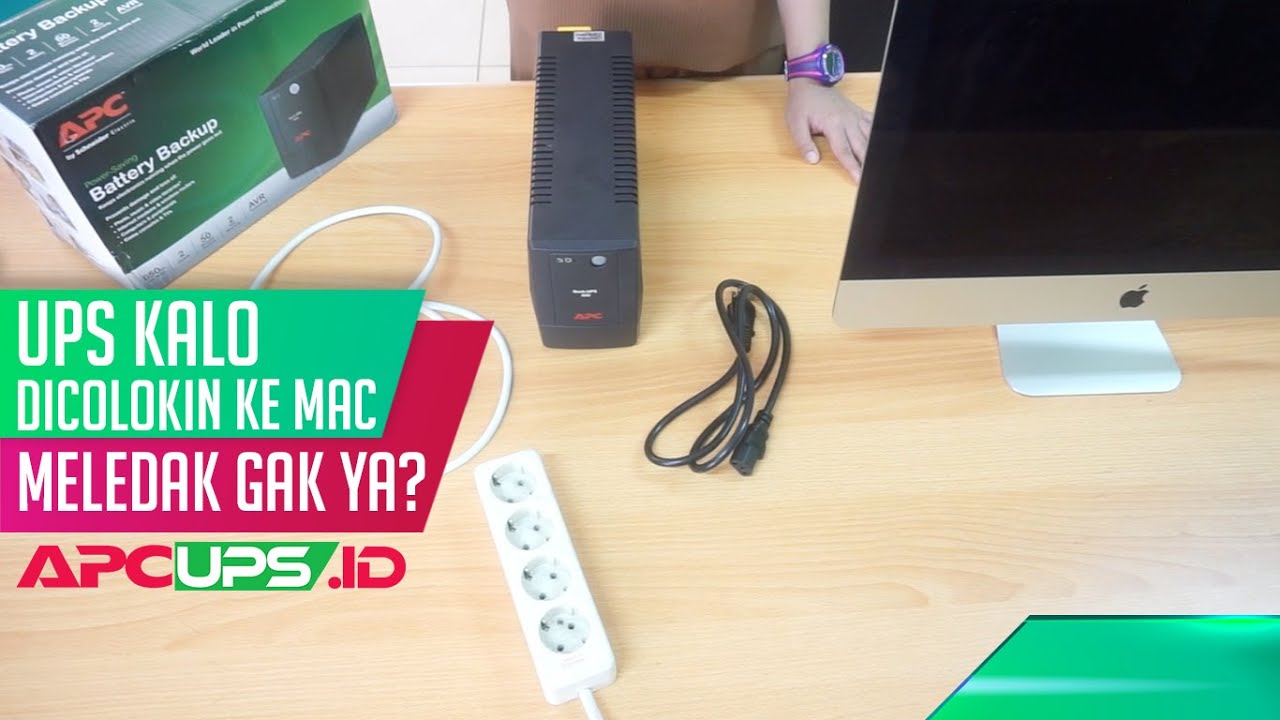Menggunakan UPS di iMac? Gimana Efeknya? - YouTube
