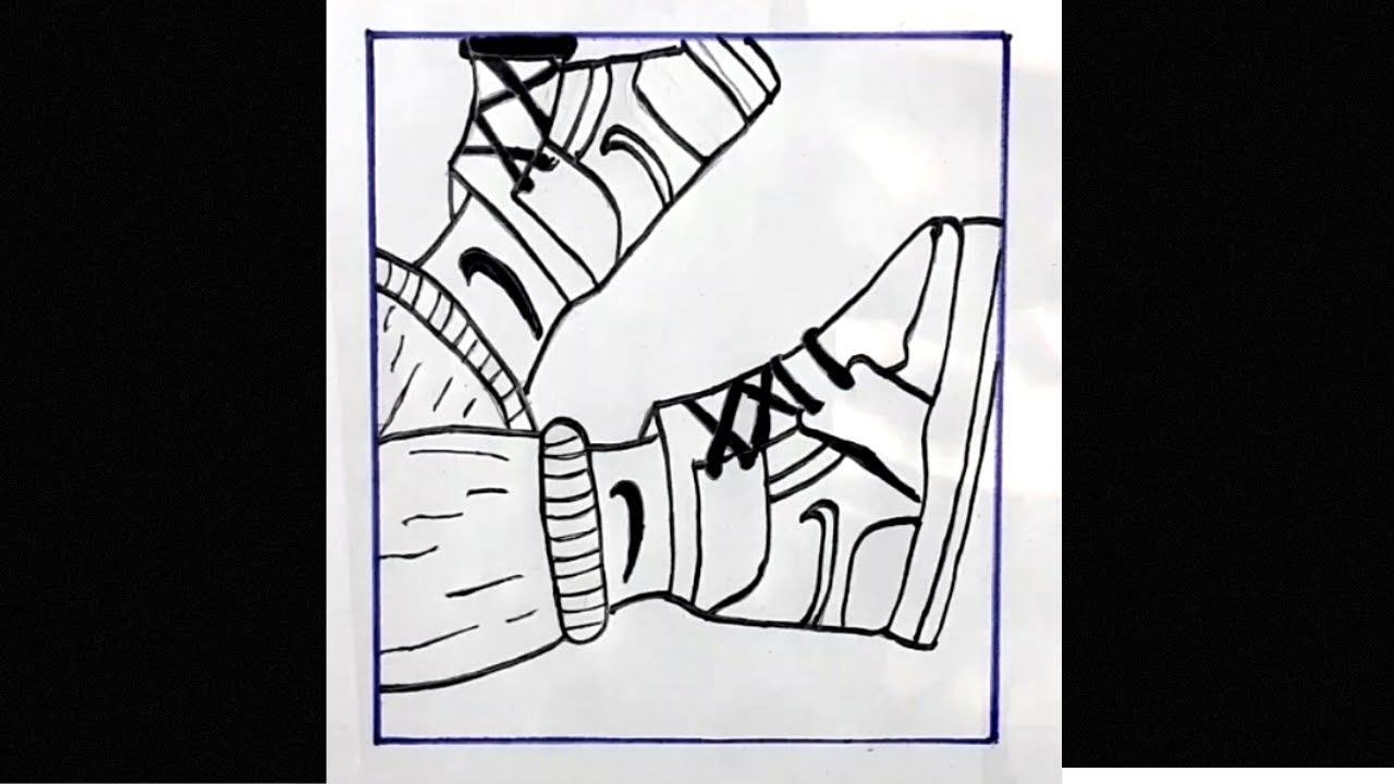How to draw shoes || Drawing for beginners - YouTube