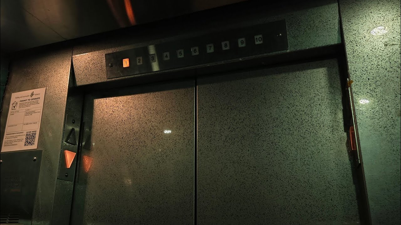 Refurbished 1981 Hitachi Lifts - Minbu Villa - YouTube