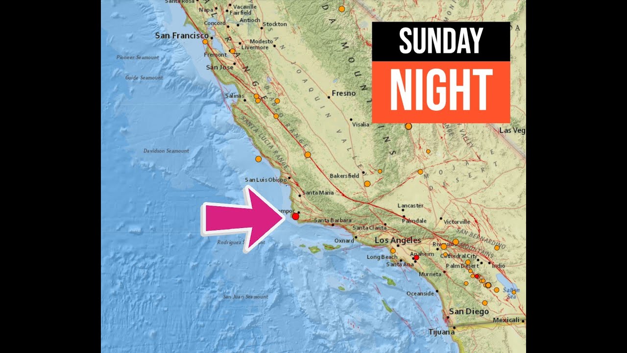 3.3 Earthquake Lompoc, CA Incoming G2 Solar Storm tonight. Sunday night ...