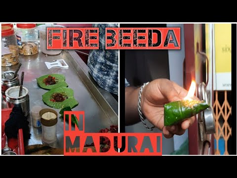 Fire Beeda in Madurai | extreme mouth freshner. - YouTube