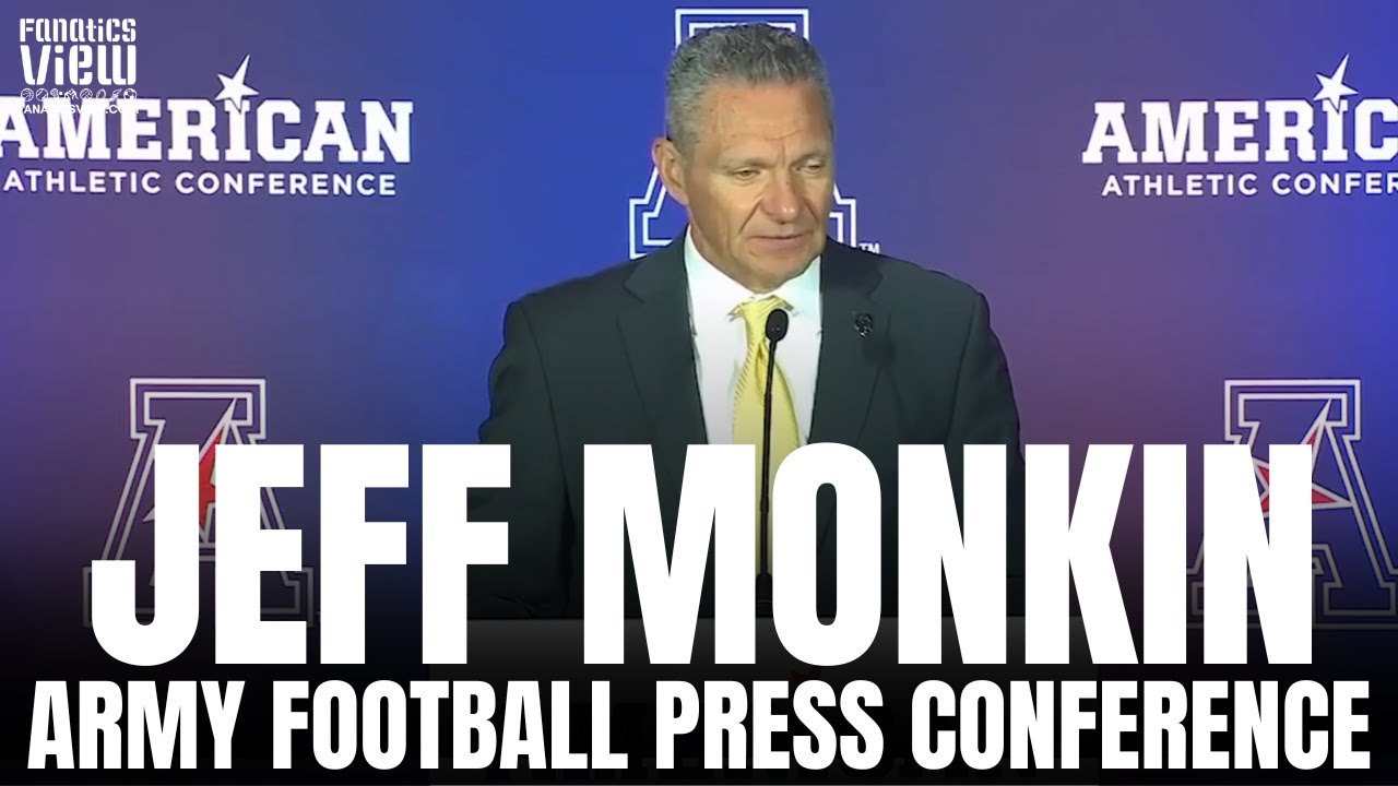 Jeff Monken Discusses State of Army Football, Army vs. Navy & Joining ...
