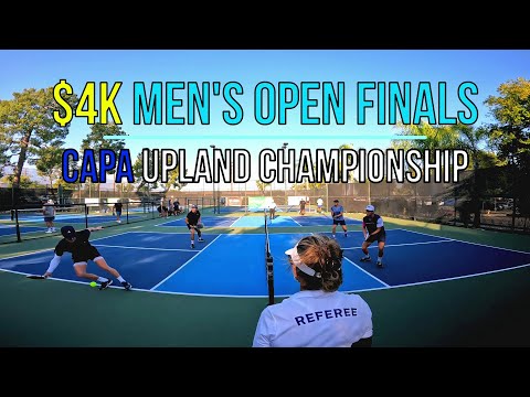 $4K Mens Open Finals Alex/Zack vs Rafael/Troy - CAPA Upland Championship