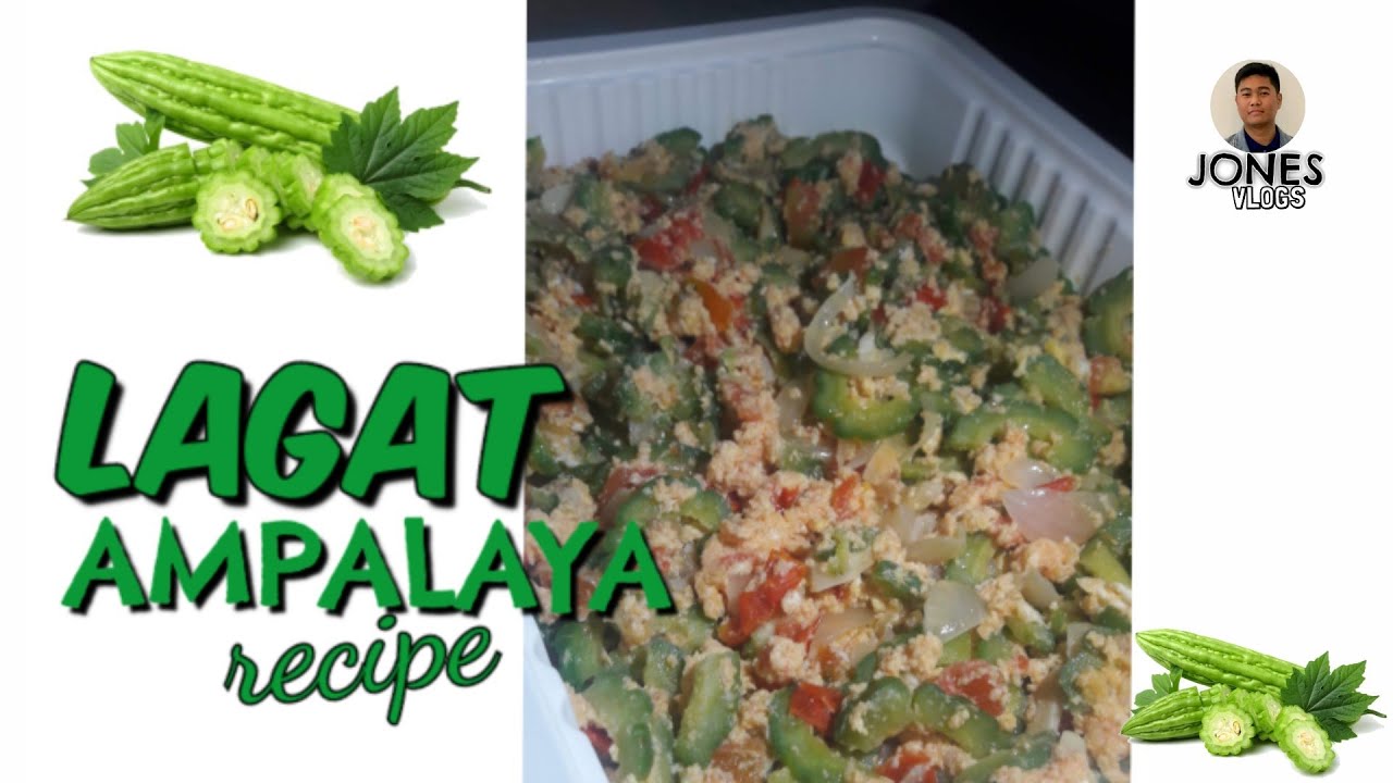 PAANO MAGLUTO NG AMPALAYA (LAGAT) | HOW TO COOKED AMPALAYA | COOKING ...