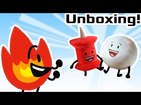 BFB: Pin and Bubble Plush unboxing - YouTube