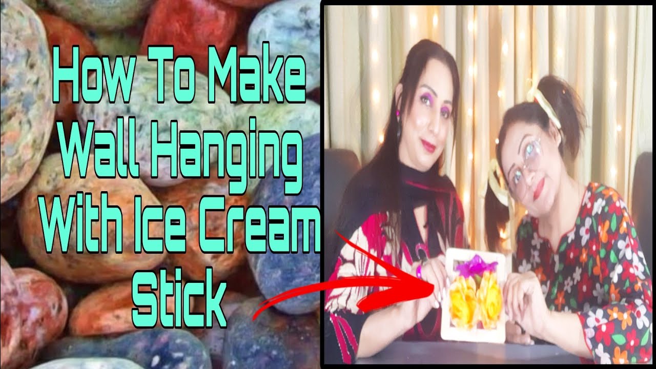 How To Make Wall Hanging With Ice Cream Sticks In Urdu Hindi Miss Aur how-to-make-wall-hanging-with-ice-cream-sticks-in-urdu-hindi-miss-aur