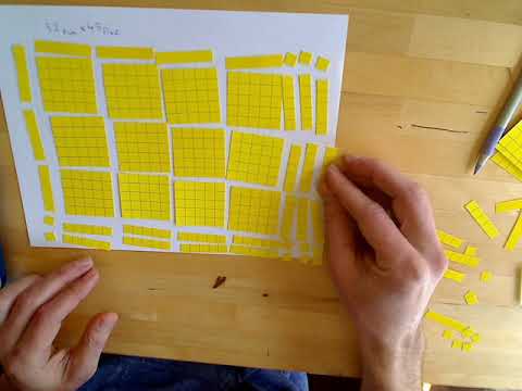 Base 5 Multiplication with pieces - YouTube