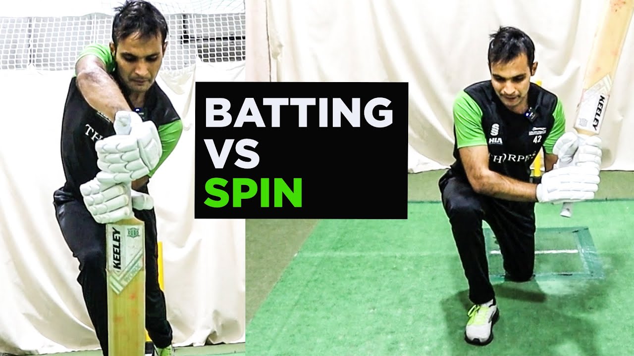 How To Bat Against Spin More CONSISTENTLY | PRO Batting Tips - YouTube