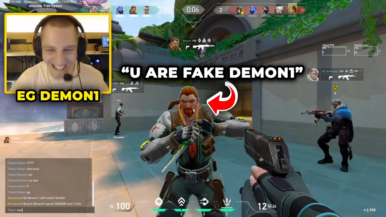 EG Demon1 Got Trolled by a Japanese Fans "No, you are Fake Demon1 ...