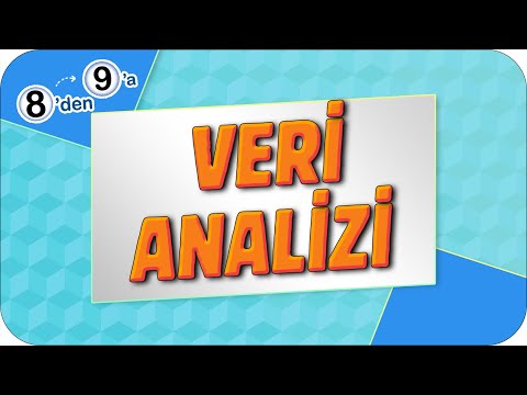 Veri Analizi | 8'den 9'a Hazırlık Kampı ✍🏻